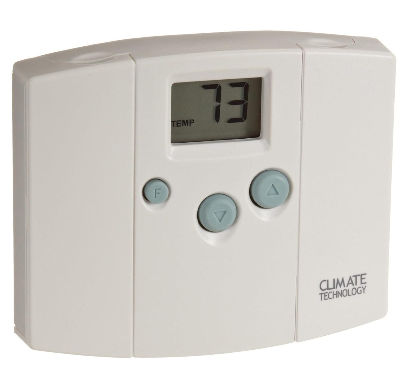 43054 Electronic Digital Wall Thermostats with Blue Back Light, 45 to ...