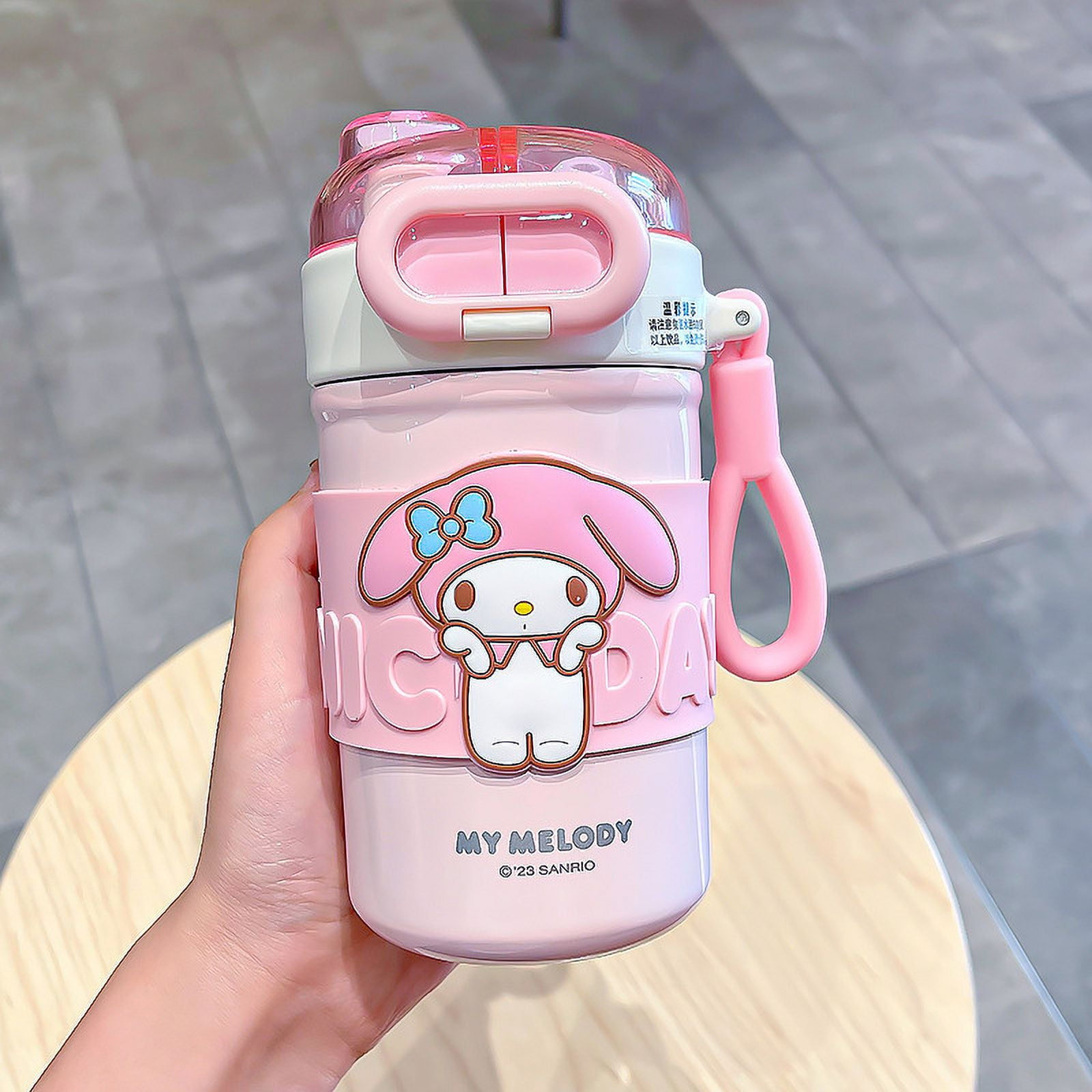 430ML Kawaii Sanrios Cinnamoroll Stainless Steel 316 Kawaii Kuromi Cinnamoroll Melody Vacuum ...