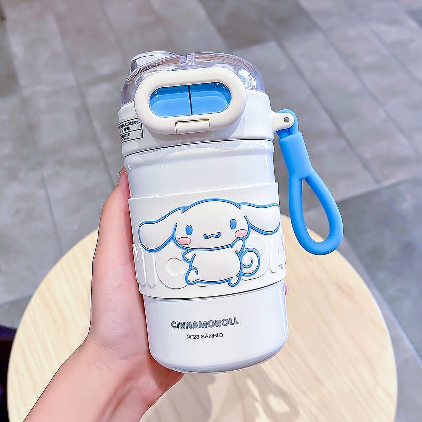 430ML Kawaii Sanrios Cinnamoroll Stainless Steel 316 Kawaii Kuromi Cinnamoroll Melody Vacuum ...