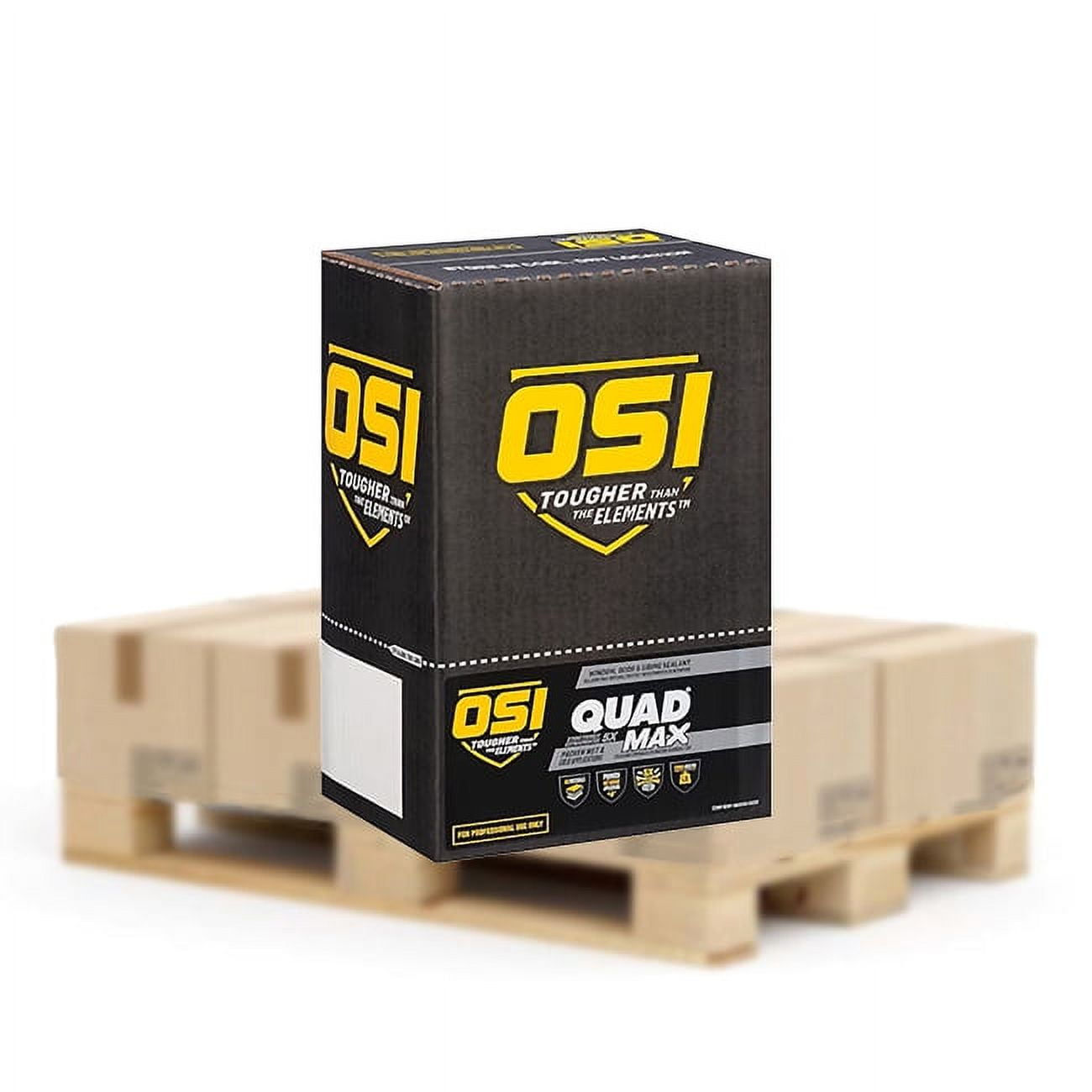 432‐Pack of 9.5 oz OSI 1868684 White 001 Quad Max Window, Door & Siding ...