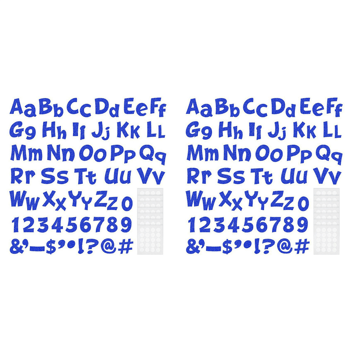 432 Pcs Glitter Bulletin Board Letters for Classroom Numbers Alphabet ...