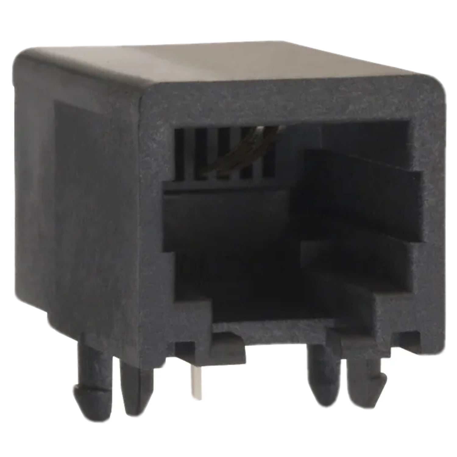 43202-6107 Jack Modular Connector 6p2c (RJ11) 90° Angle (Right ...