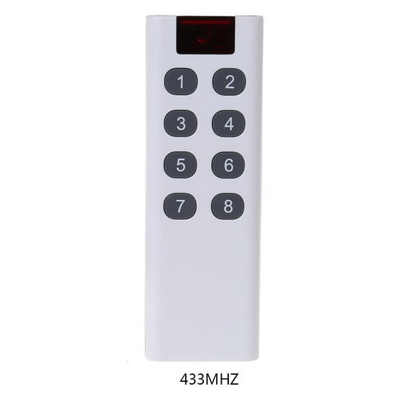 433MHZ Universal Wireless Learning Code Digital Remotes Control ...