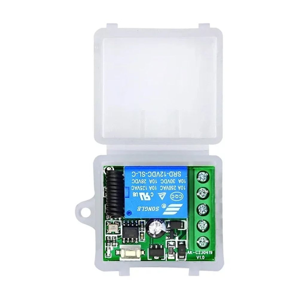 433MHz DC12V 1CH Universal Wireless Remote Control Switch Relay ...