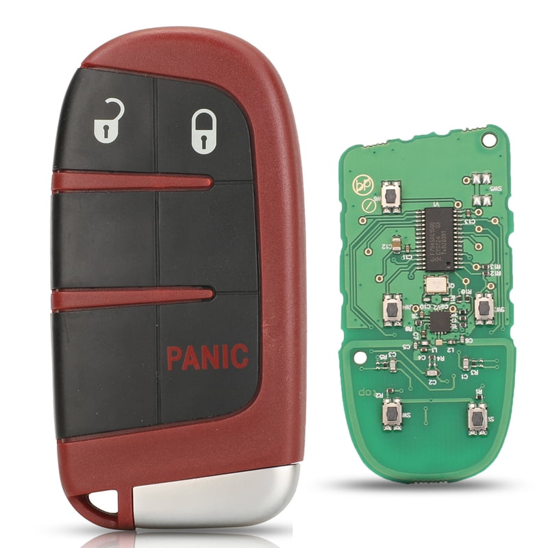 433MHz ID46 M3N Remote Car Key Fob for Dodge Challenger Charger SRT ...