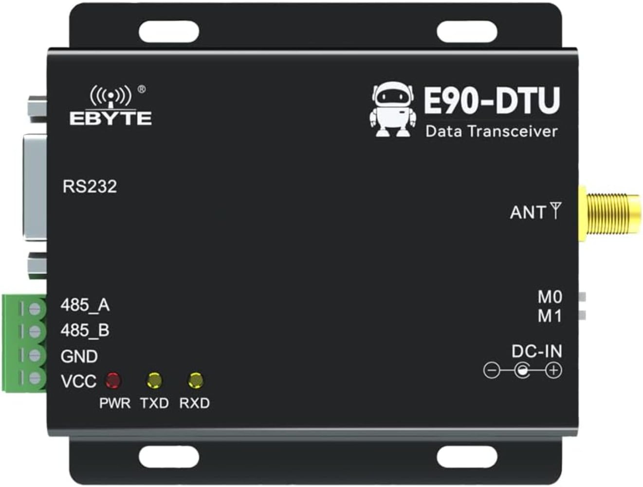 433MHz Lora Gateway Wireless Digital Radio 33 dbm Long Distance 12KM E90-DTU(433L33) RS232 RS485 ...