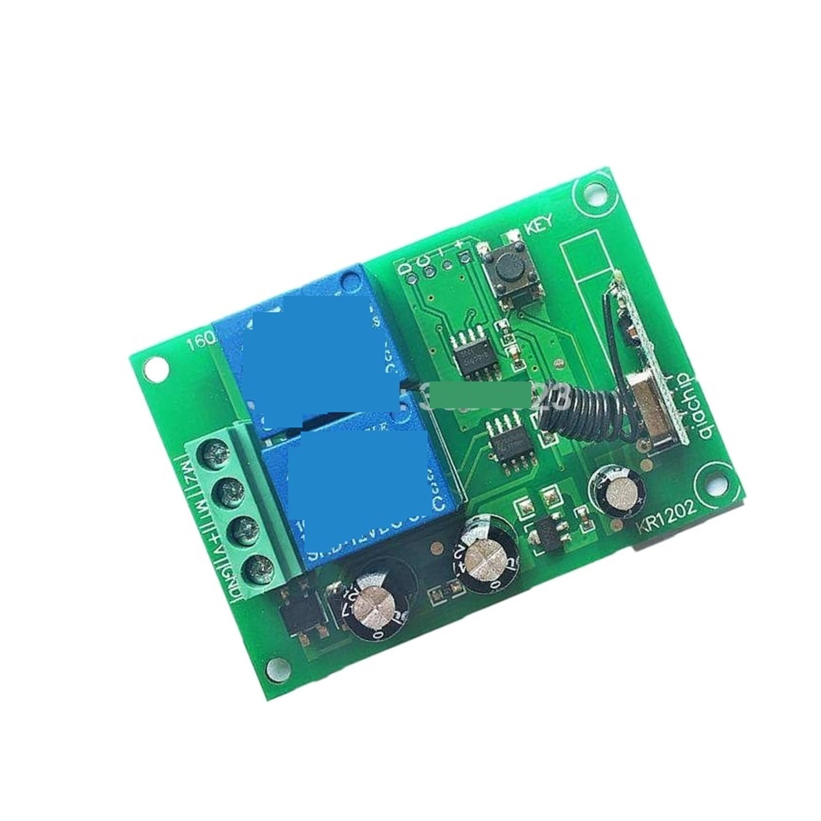 433MHz Remote Control Switch DC Relay Receiver Module For Electric ...
