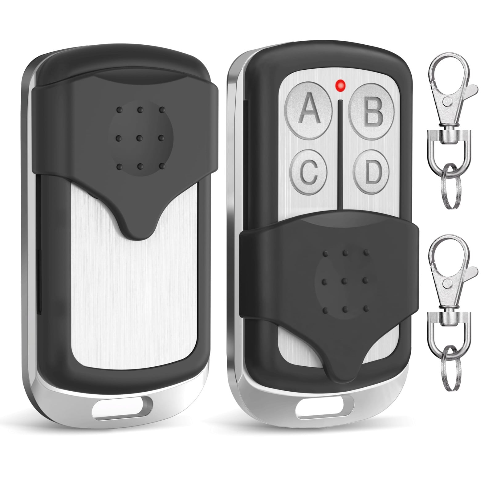 433MHz Rolling Code 4 Button Remote Control For Garage Door Cloneable ...