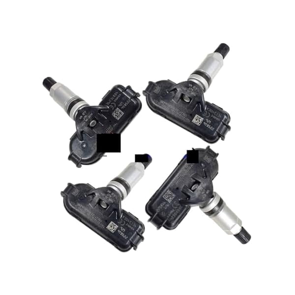 433MHz TPMS Tire Pressure Sensor Set of 4, Stable Signal, Easy ...