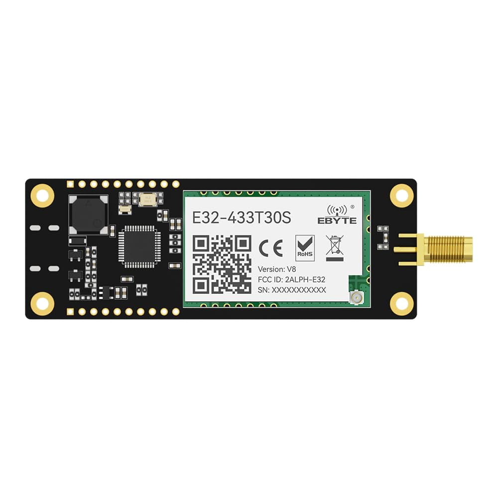 433MHz UART Lora RF Transceiver Offline Test Development Kit OLED ...