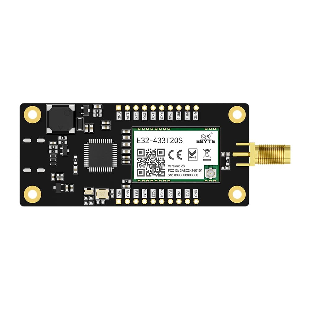 433MHz UART Lora RF Transceiver Offline Test Development Kit OLED ...