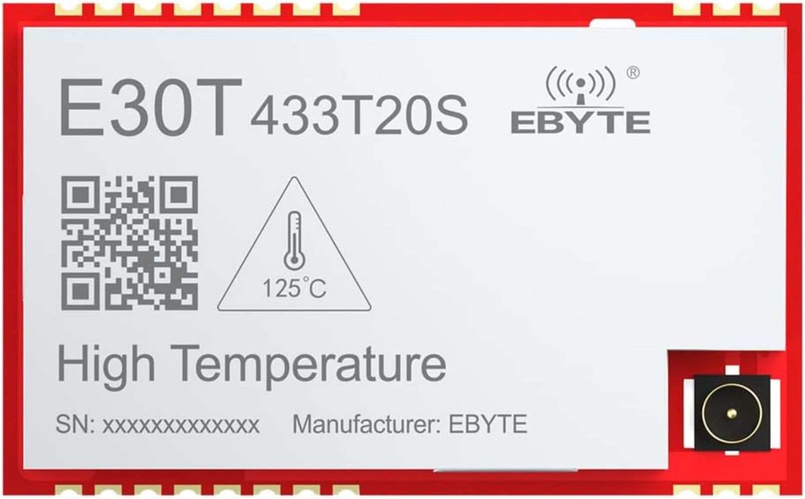 433MHz Wireless Serial Port Transparent Transmission Module -40-150 ...