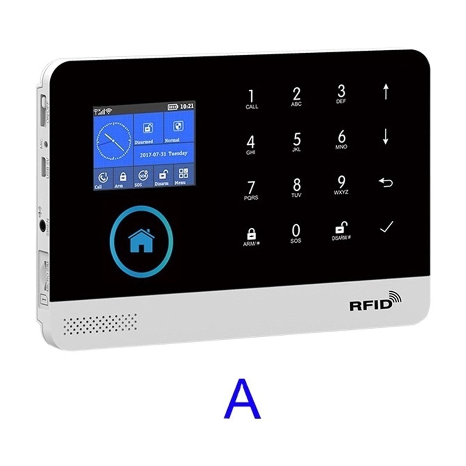 433MHz Wireless WIFI GSM Home Security Alarm System For Tuya Smart Life ...