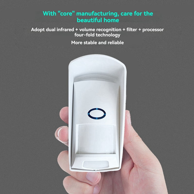 433Mhz Wireless PIR Motion Sensor Alarm Animal Immune Infrared Detector ...