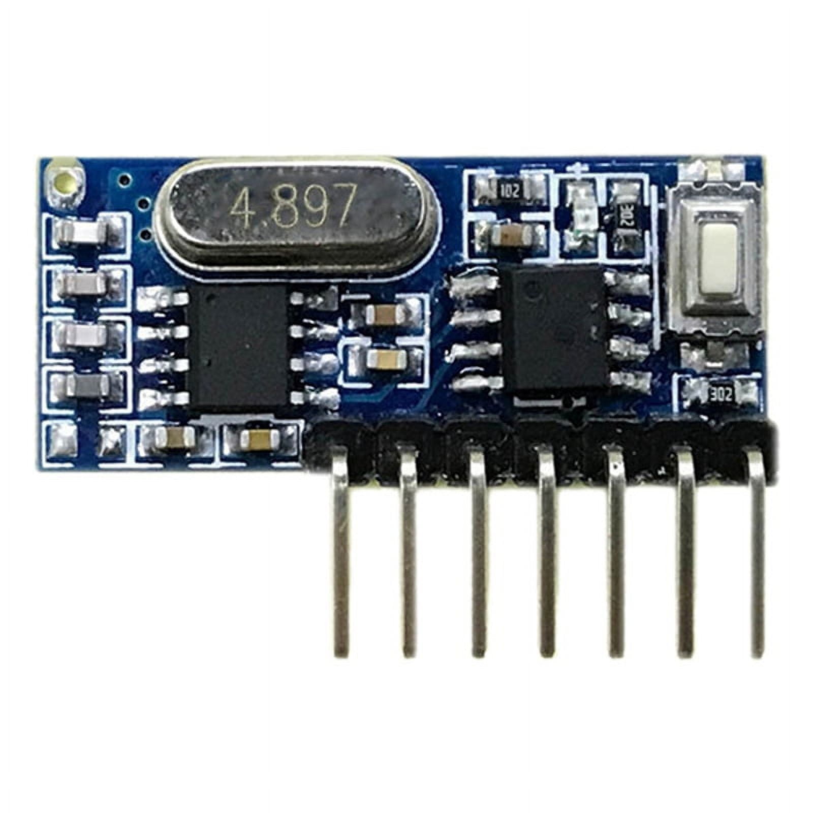 433mhz Superheterodyne Wireless Decoding Receiving Module 4 Channel ...