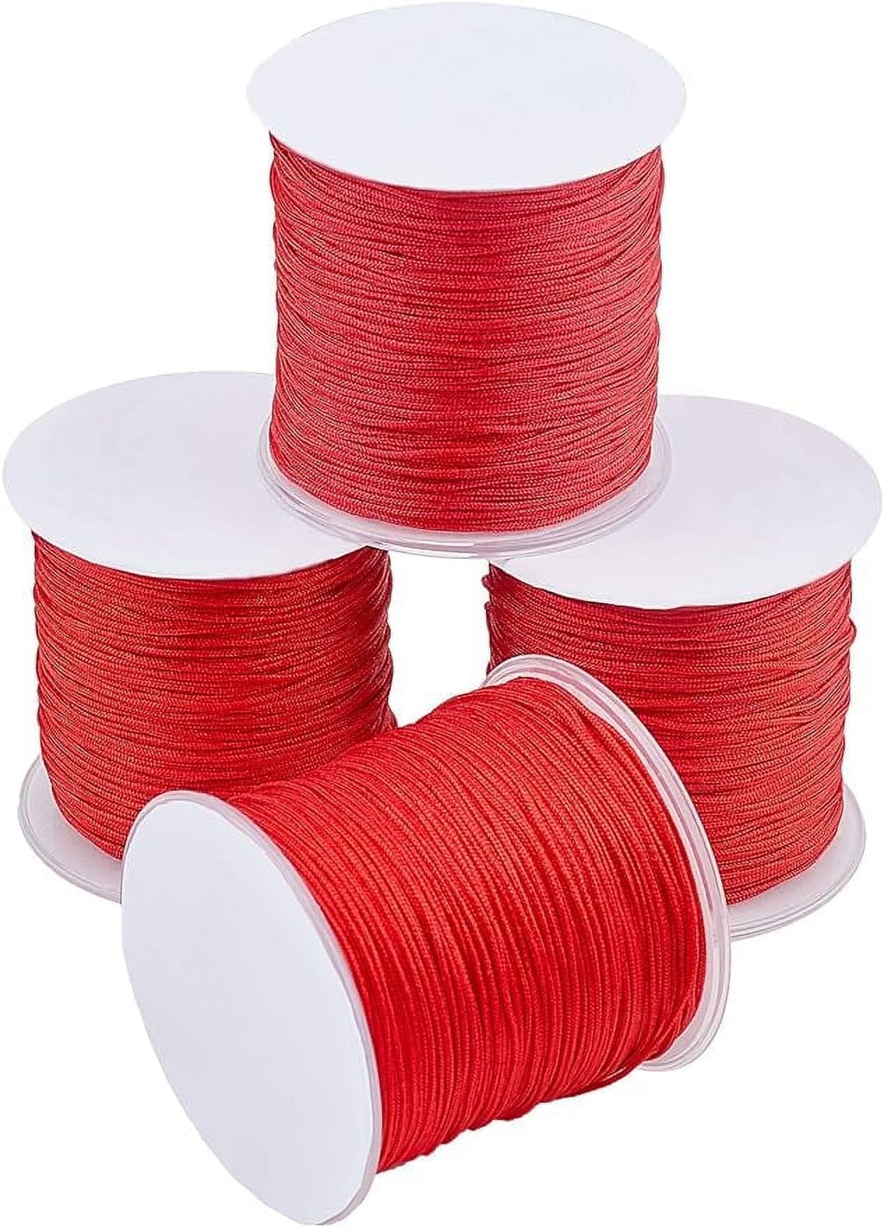 436 Yards 1mm Nylon Thread Bracelet Cord Beading Thread Nylon Thread ...