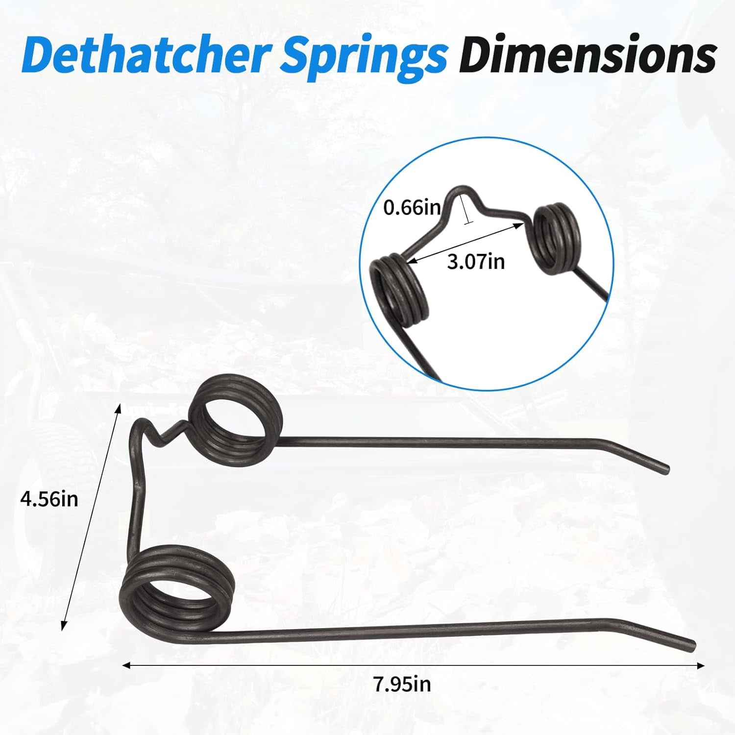 43783 Dethatcher Tines Replacement 10 Pack, for Agri-Fab Dethatcher ...