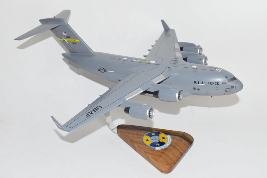 437th AMXS (94-0070 Charleston) C-17 Model, 1/116th Scale, Mahogany ...