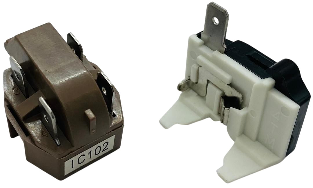 4387913, Refrigerator Relay & Overload fits Roper, Kenmore, Whirlpool ...