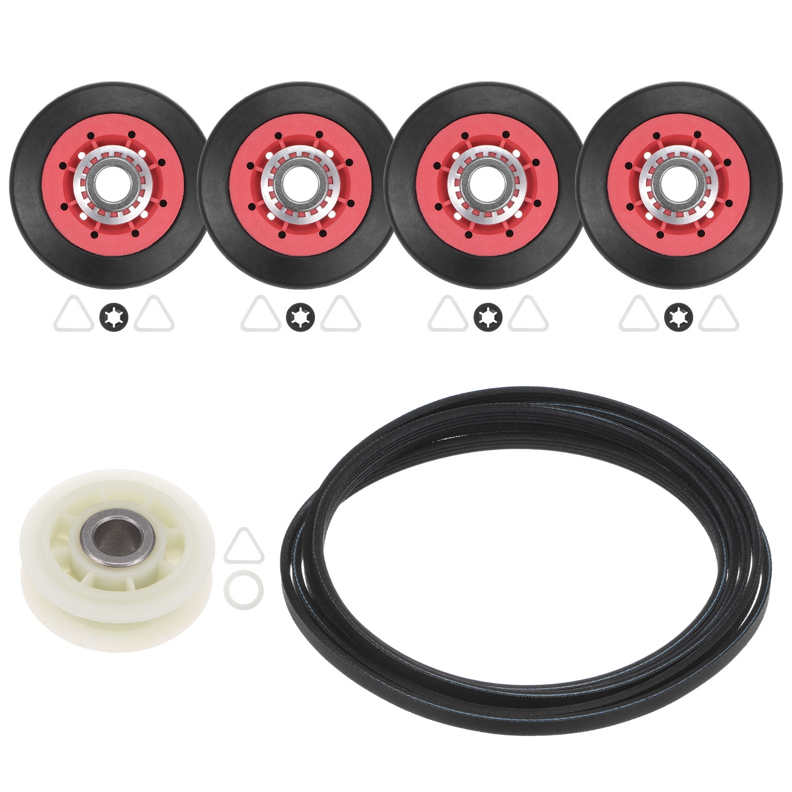 4392067 Dryer Repair Kit, W10837240 Dryer Belt 279640 Idler Pulley ...