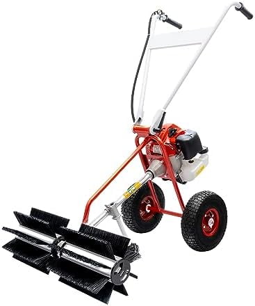 43CC 2 Stroke Gas Handheld Sweeper, 1.7HP Air-Cooled Fuel Engine ...