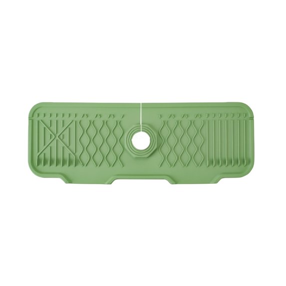 43X15Cm Silicone Drain Pad Drainage Mat Splash For Pads Kitchen Soap ...