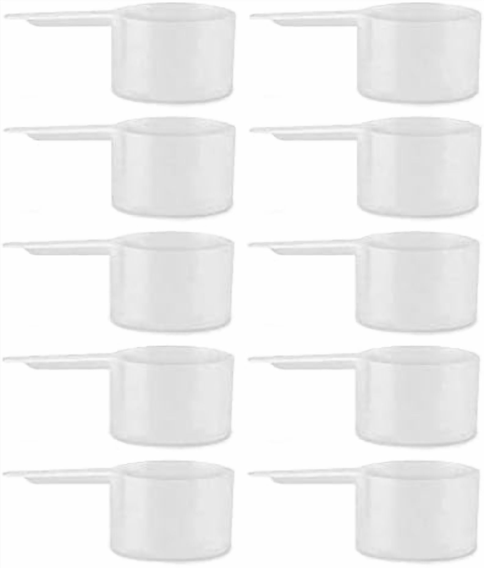 43cc / 3-Tablespoon Scoops (10-Pack); Bulk Measures for Protein Powder ...