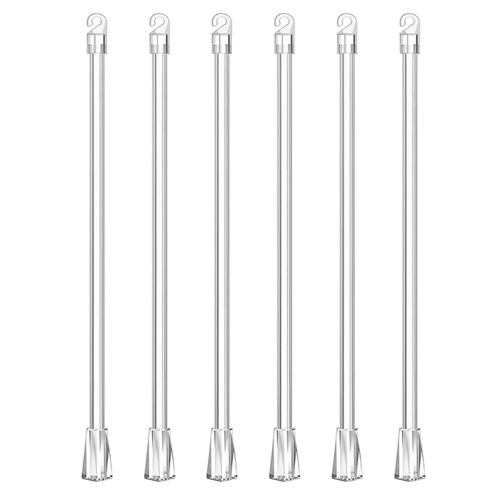 43cm Window Shade Pull Vertical Curtain Extension Rod Transparently ...