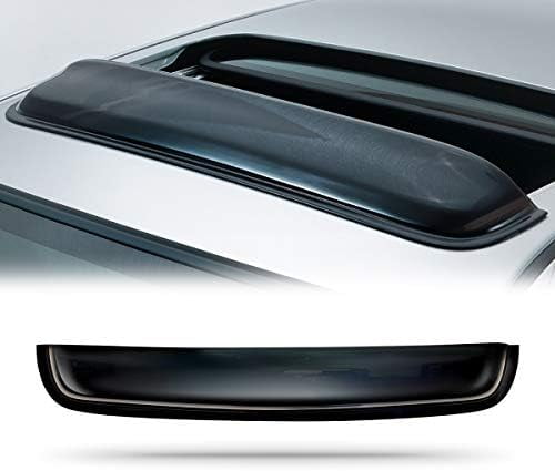 43in. Thickness Dark Smoke Tint Top Sun Moon Roof Rain Snow Guard ...