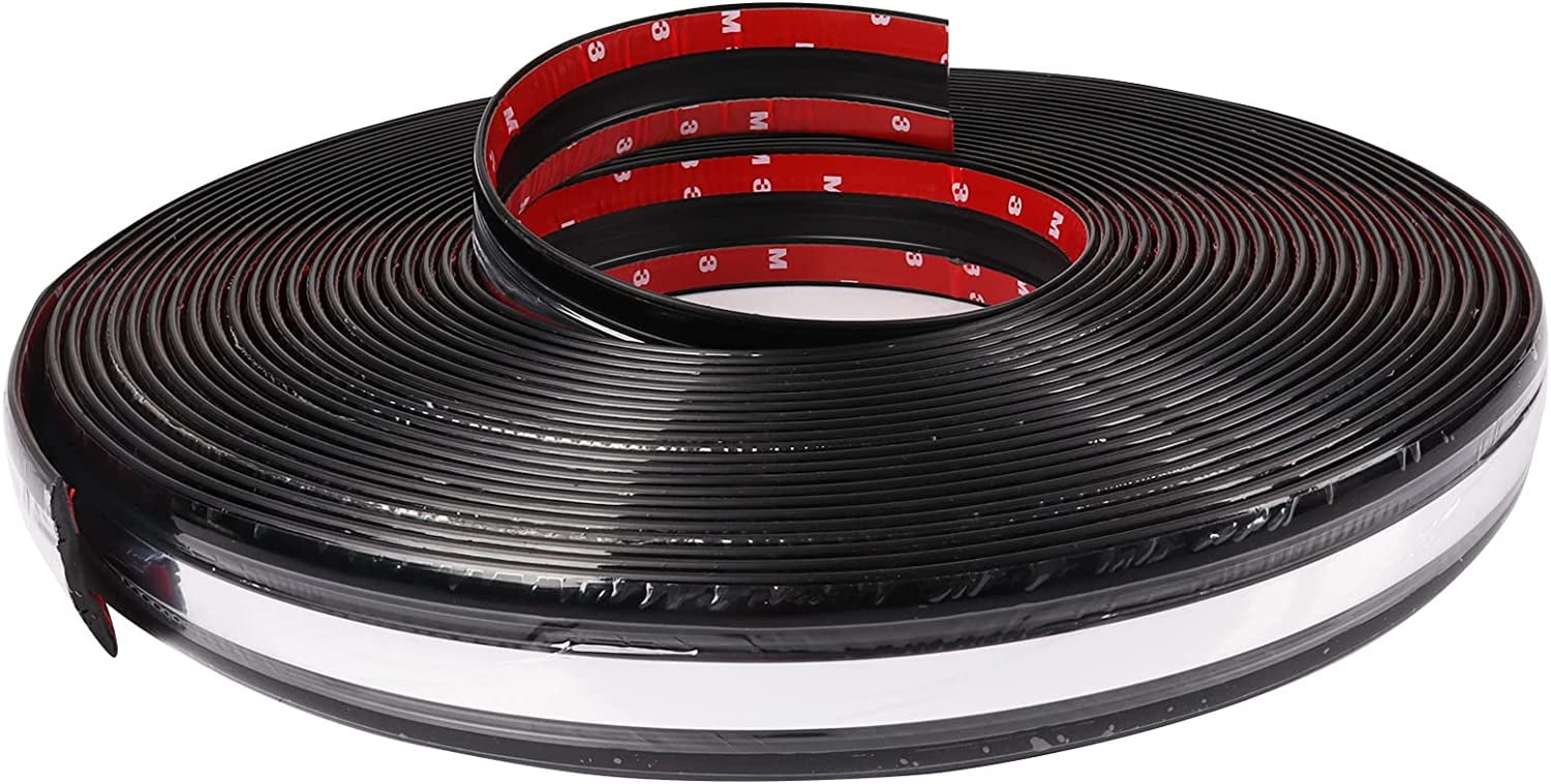 43mm Width Automotive Trim Molding Chrome Black - 6.5Foot Pickup/Truck ...