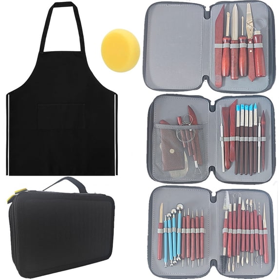 43pcs Pottery Tools, Clay Tools, Sculpting Tools, Pottery Kit, Air Dry ...