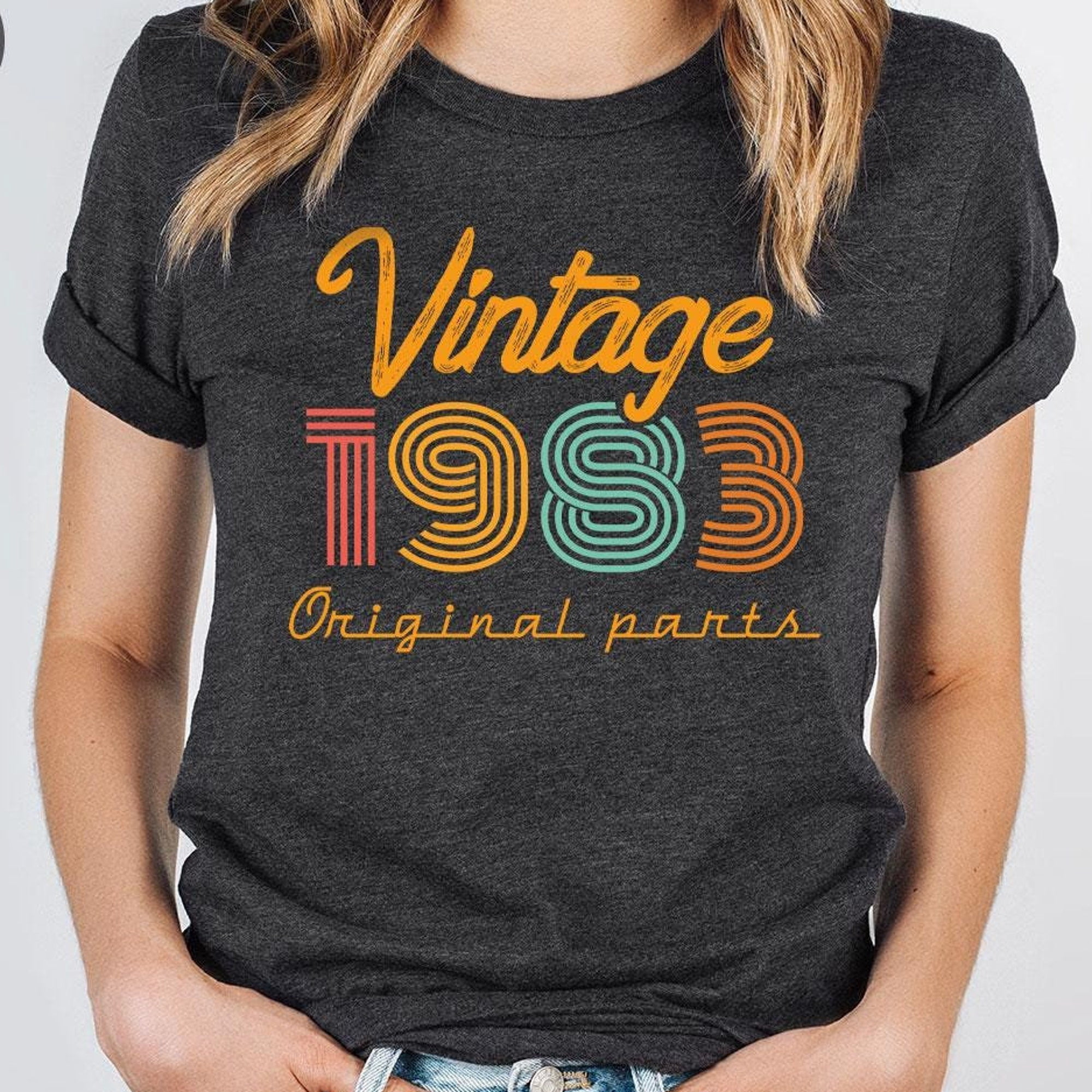 43rd Birthday Shirt T Shirt 1983 Shirt 43rd Birthday Gift for Women ...