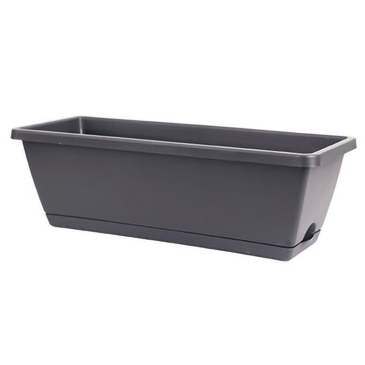43x19x15cm Plastic Flower & Veg Pots for Balcony & Home Gardening ...