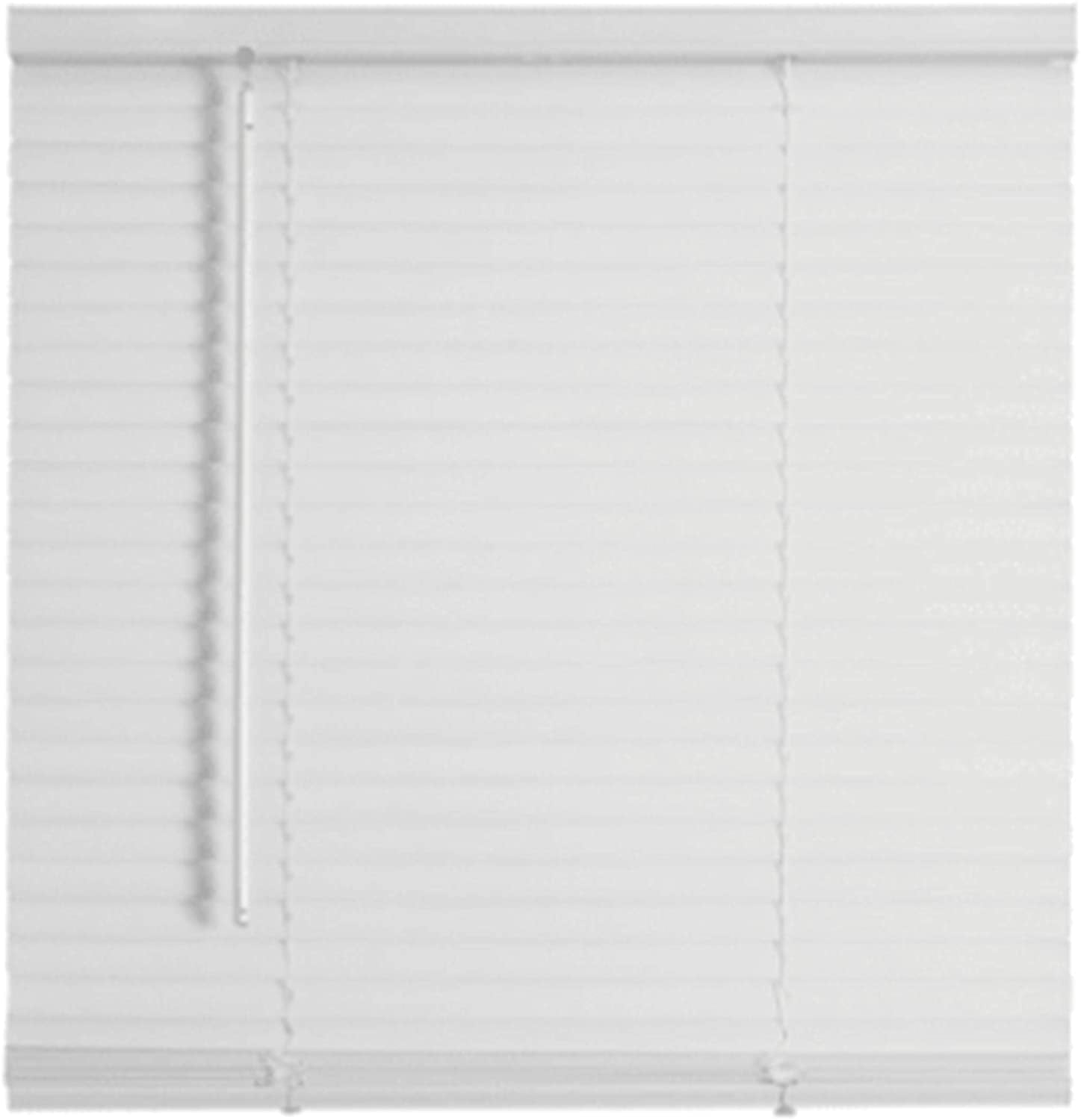 "43x60 Cordless 1"" Vinyl Mini Blind White" - Walmart.com