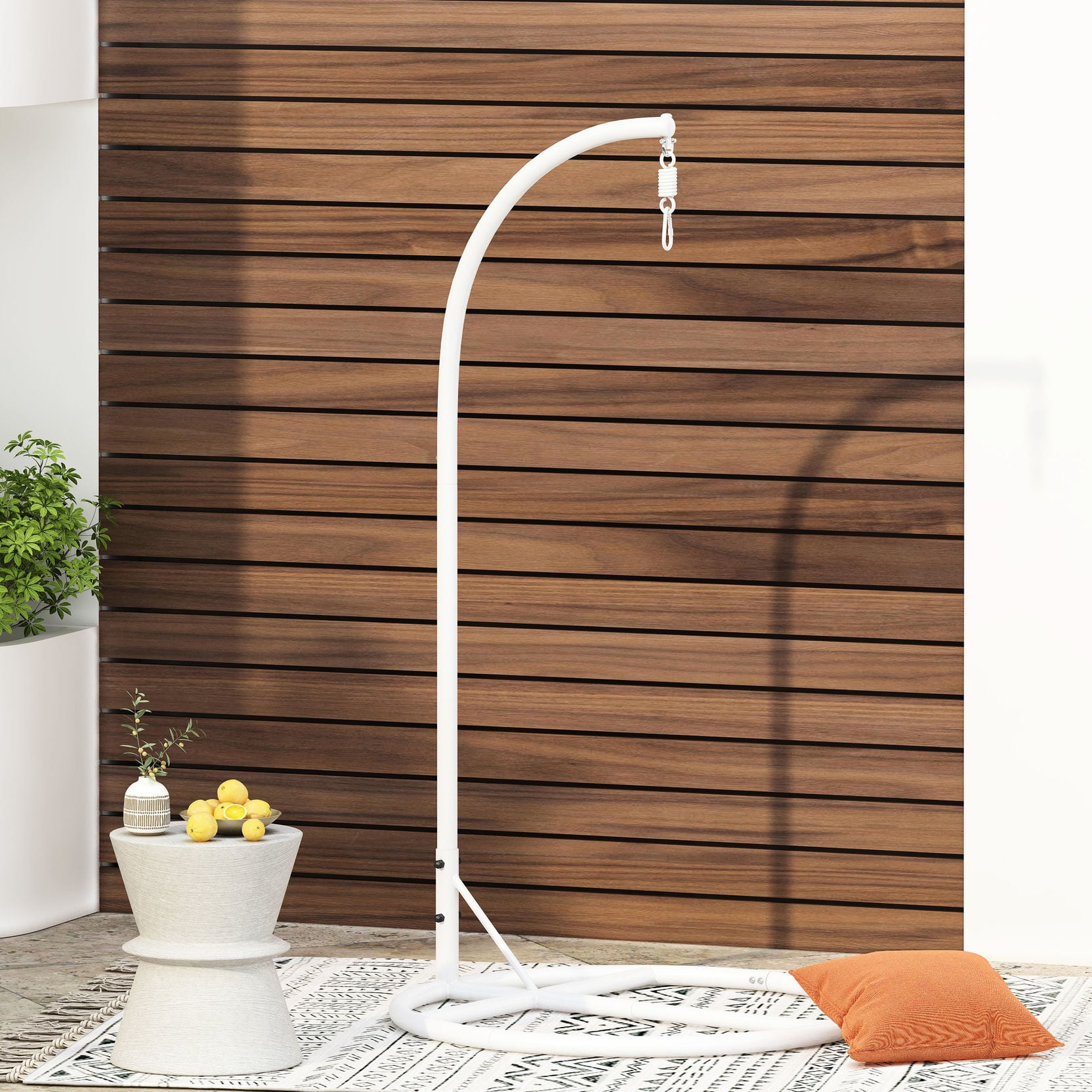 44.00 in Wide and Deep Iron | Indoor and Outdoor Relaxing Setup ...