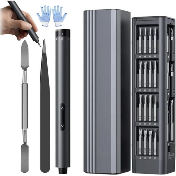 44 in 1 Precision Screwdriver Set with Case, 2026 New Max 3.7v Mini ...