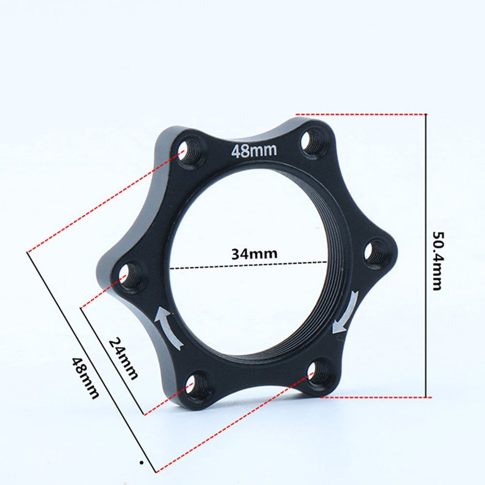 44/48Mm Disc Brake Flange Adapter Bicycle 6 Bolts Hole Mountain Bike ...