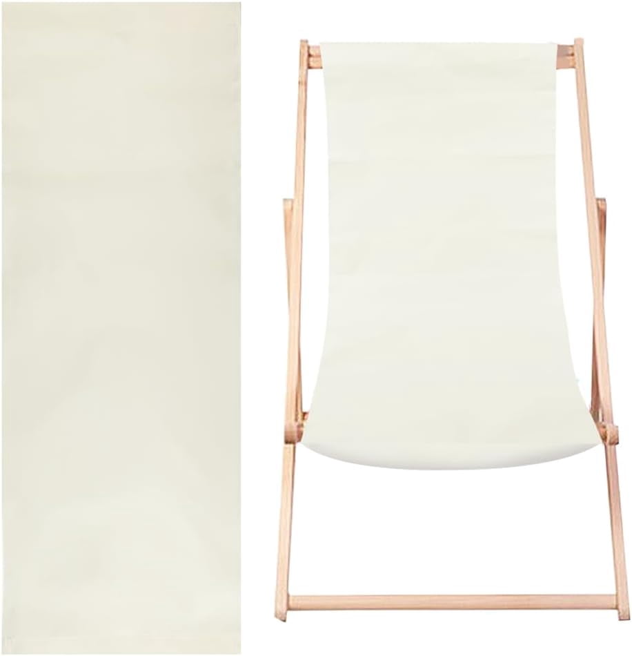 44.49x17 Beach Sling Chair Replacement Canvas Patio Sling Chairs ...