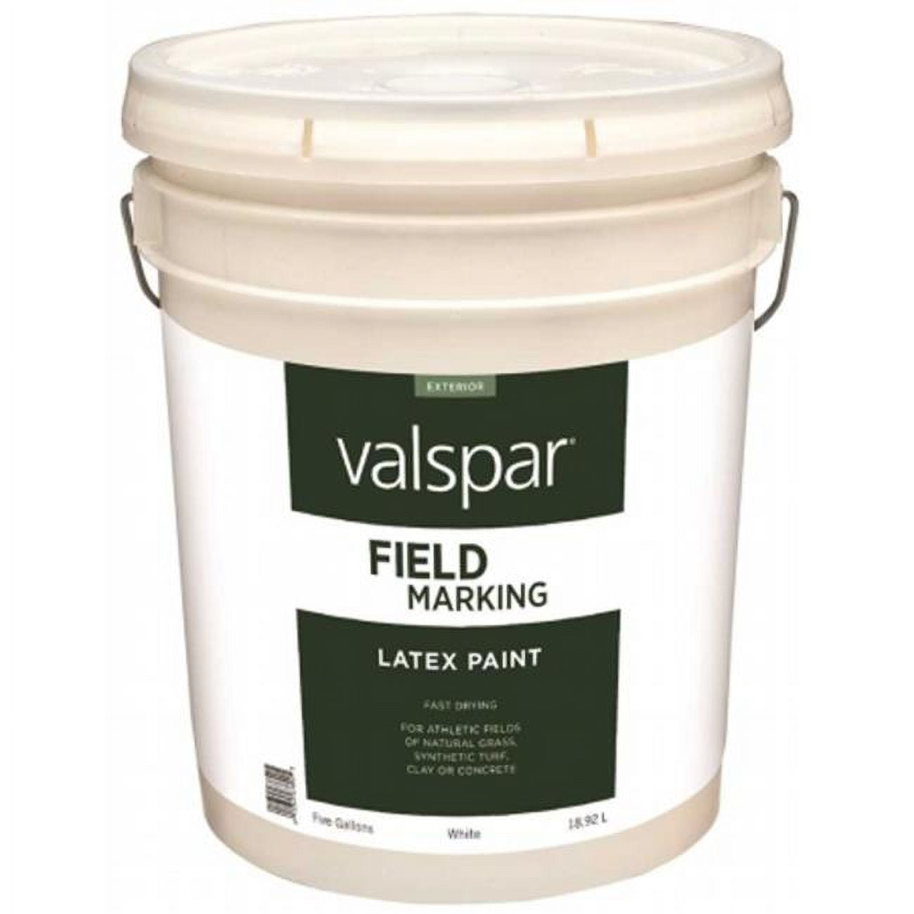 44-655 Valspar Guardian Latex Field Marking Paint, White, 5 Gallon Pail ...