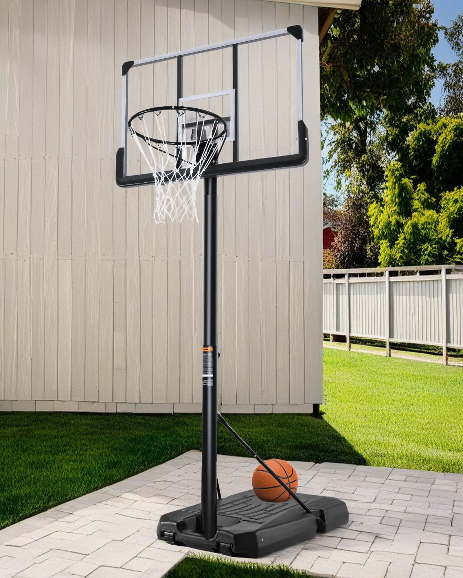 Basketball Hoop 6.5 ft to 10 ft Height for Teenagers Adults outdoor Use ...