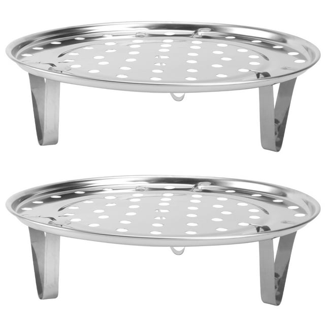 44 Cm Steaming Rack Stand Multifunction Pans Steamer Trivet Stainless ...