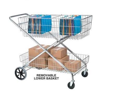 44" Deep x 22" Wide x 35" High Mail Cart - Walmart.com