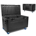 44" Heavy Duty Stackable ATA Road Case with Wheels, Utility Cable Trunk ...