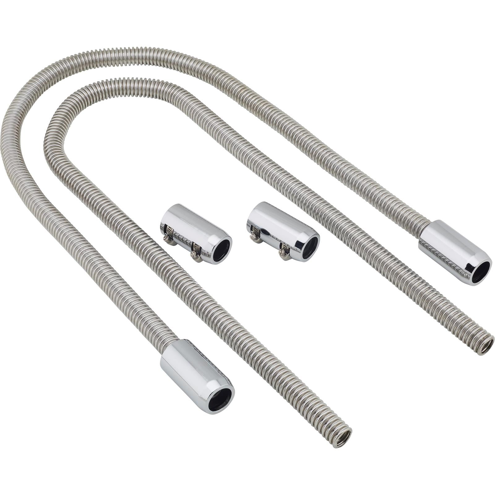 44 Inch Chrome Heater Hose Kit - Walmart.com