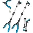44 Inch Grabber Reacher Tool for Seniors 2 Pack, Foldable Reacher ...