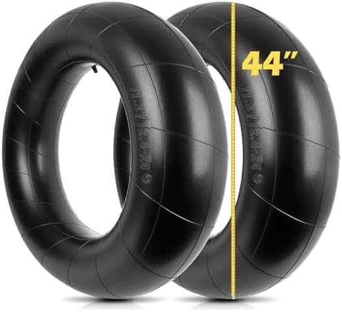 44 Inch Snow Inner Tube 2 Pack, Snow Tube for Snow Sledding and River ...