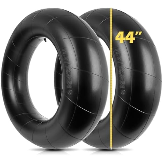 44 Inch Snow Inner Tube 2 Pack, Snow Tube for Snow Sledding and River ...
