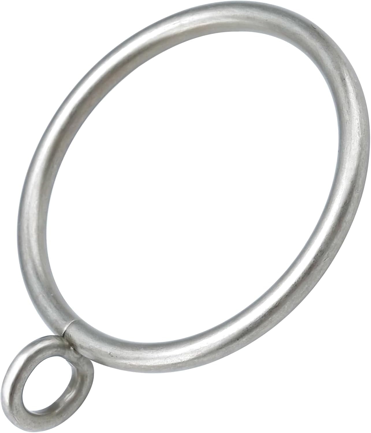44 Pack Curtain Rings with Eyelets, Metal Drapery Ring for Pinch Pleat ...
