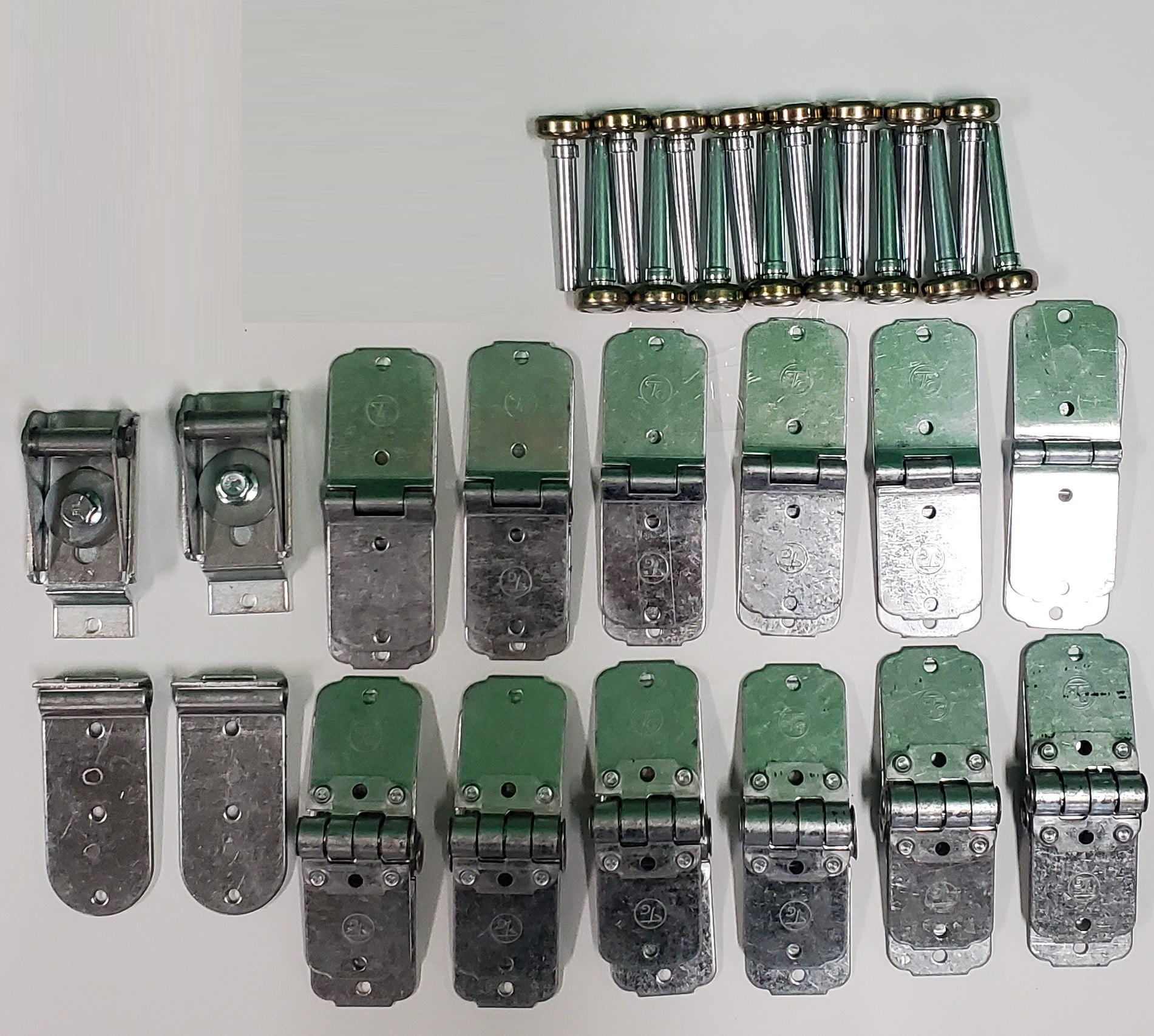 44 Piece TODCO Style Box Truck /Trailer Roll Up Door Hinge & 1" Roller ...