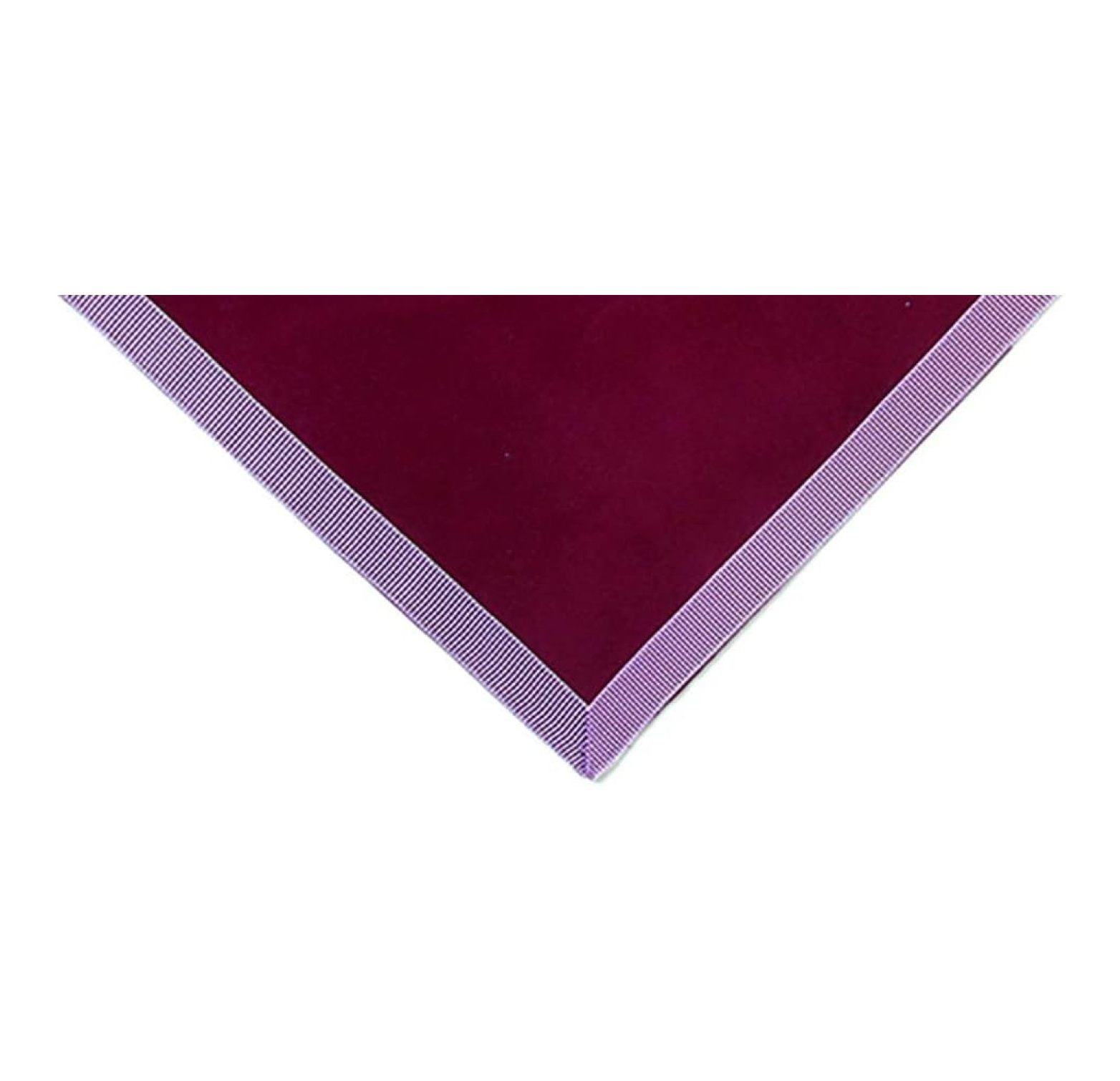 44" Square Burgundy Card (Bridge) Table Cover - Walmart.com